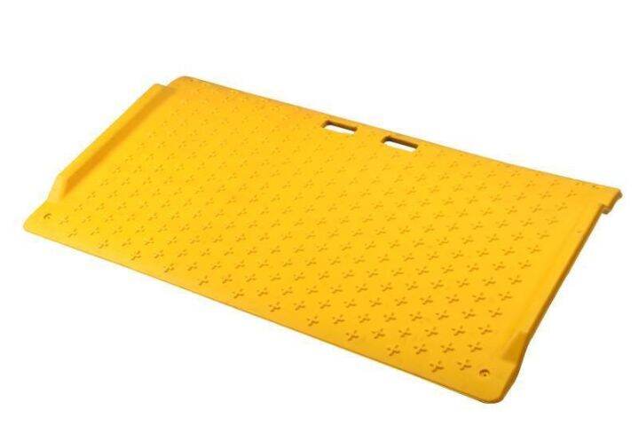 Plastic Portable Curb Ramp Steel Bar Reinforced Yellow | Lazada