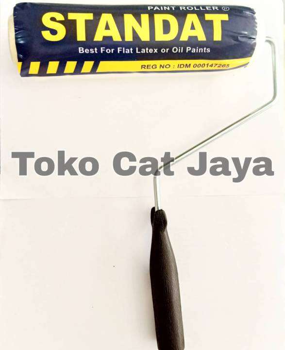 ROLL CAT STANDART 9 INCH / Roller cat tembok / Roll Kuas Cat | Lazada ...