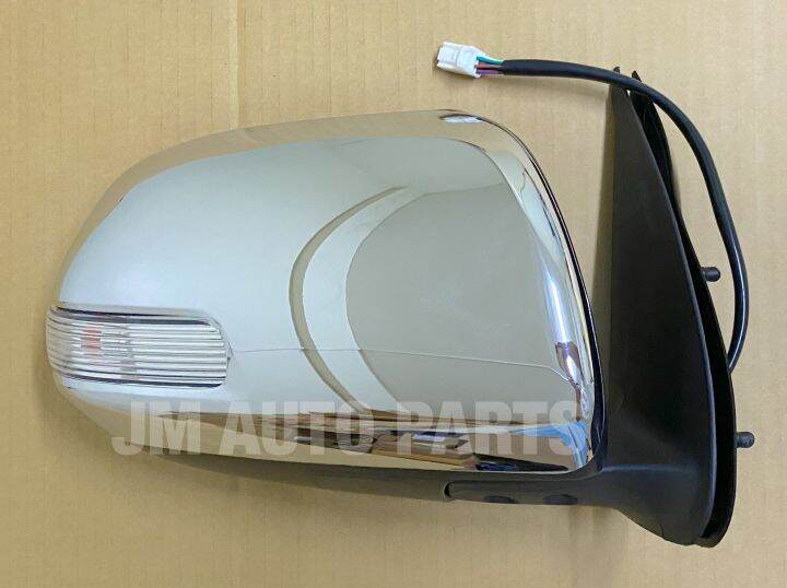 Toyota Fortuner 2011 - 2015 Chrome Power Adjust Retractable With Light ...