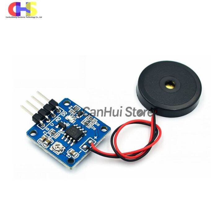 Piezoelectric shock tap sensor Vibration switch module piezoelectric ...