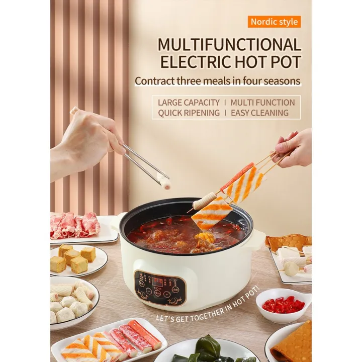 JLRHX Electric Cooker Multi-Functional Cooking Pot | Lazada PH