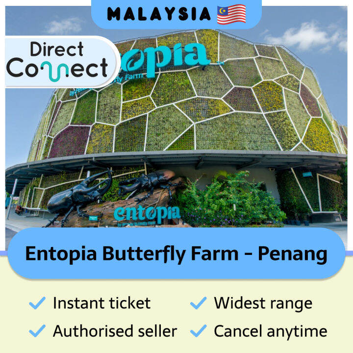 [PROMO TIKET READY] Entopia Butterfly Farm Penang Malaysia Flowers ...