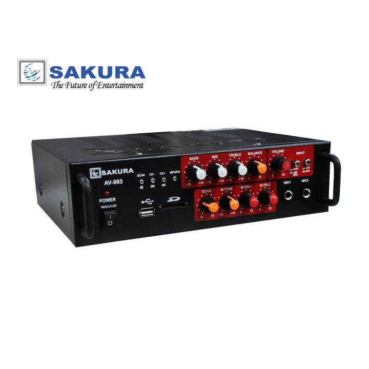 Sakura AV-993 Paging Amplifier | Lazada PH