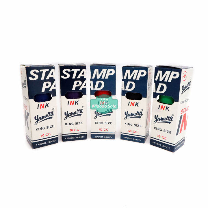 Tinta Cap Yamura King Size 50cc Stempel Stamp Ink Cap Jempol Warna - 1 ...