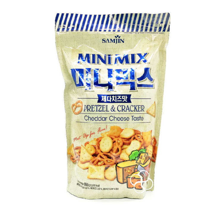Samjin Mini Mix Cheddar Cheese Pretzel 800g | Lazada PH