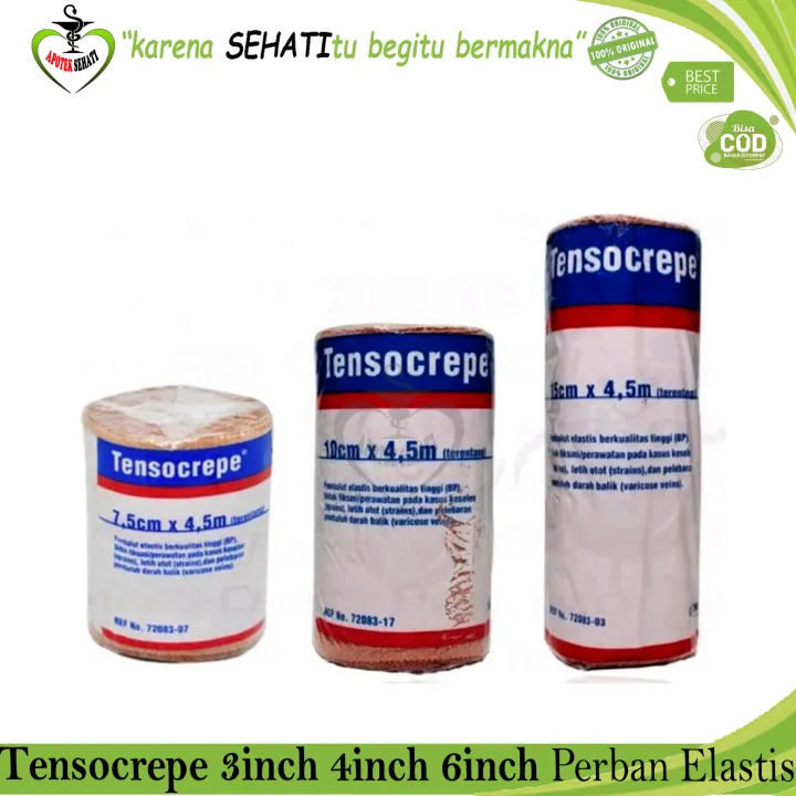 Tensocrepe Perban Elastis Luka Keseleo Patah Tulang Tensokrep 3 4 6 ...