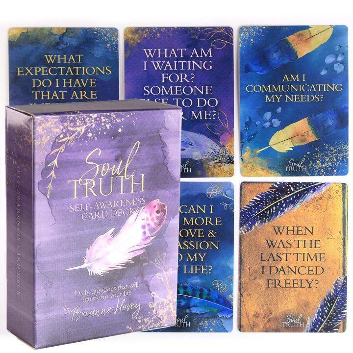 Soul Truth Self Awareness Card Deck New Tarot Cards for Beginners with ...