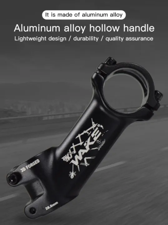 【LAZADY】WAKE สั้น Riser Stem 25ก้านจักรยานจักรยานเสือภูเขา Hollow ...