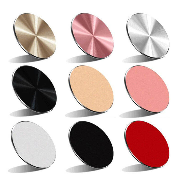 UNI Plating Iron Stickers on Magnetic Car Phone Holder for Universal ...