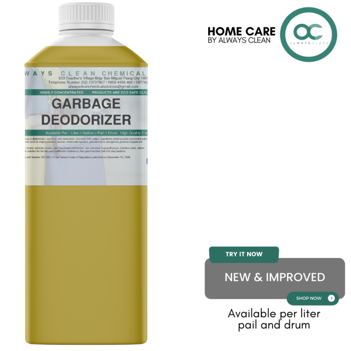 GARBAGE DEODORIZER 1 LITER | Lazada PH