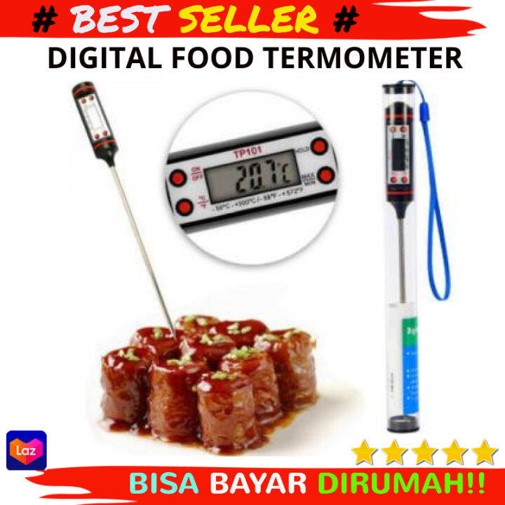 Digital Termometer makanan/Alat Pengukur Suhu/Alat Pengukur Suhu ...