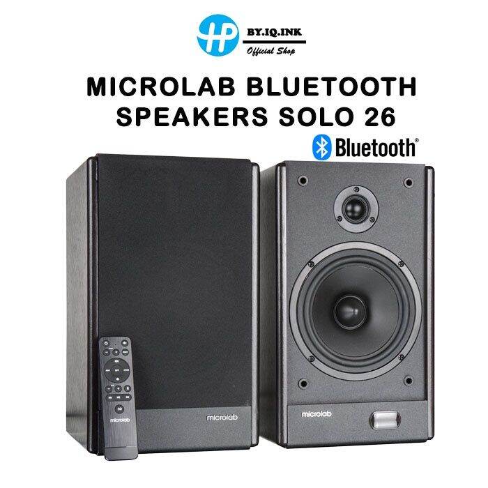 Microlab Solo 26 ประกัน 1ปี BTSOLO26 is a 2.0 multimedia bookshelf speaker system with exquisite ...