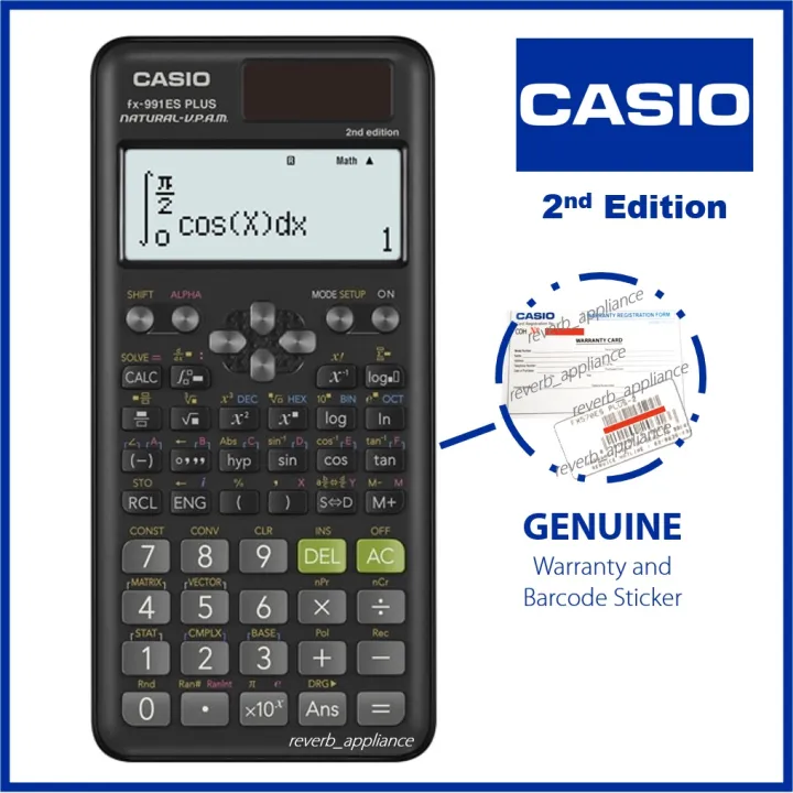 Casio fx-991ES PLUS Scientific Calculator 2nd Edition | Lazada PH