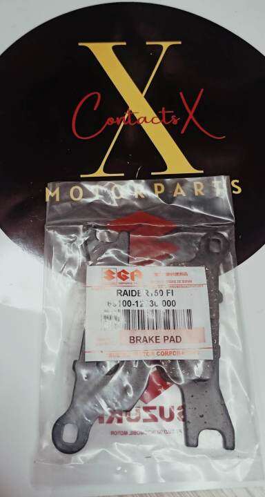 SGP Brake Pad (Suzuki Gixxer 150 carb, FI) (GSX-S150 R150) (Raider 150 ...