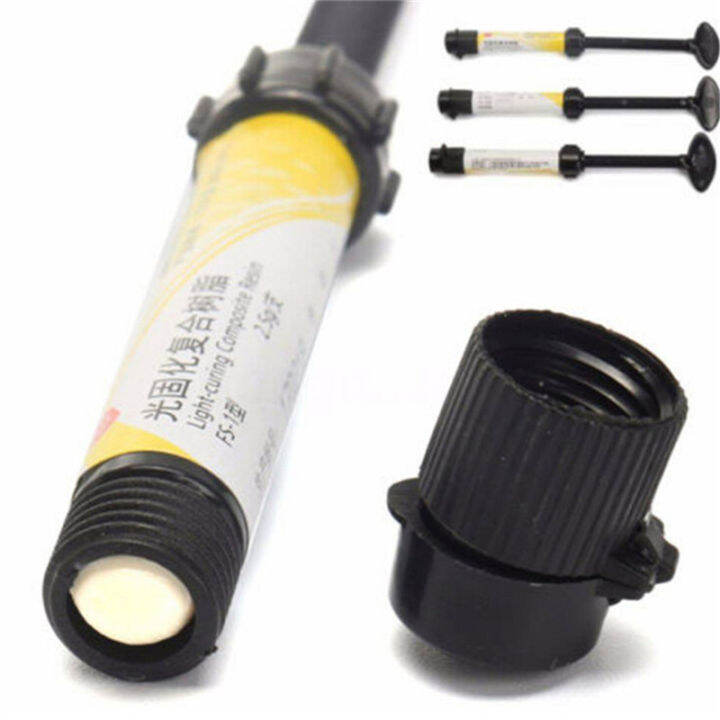 2.5g Dental Light Cure Composite Resin Universal Fluoride Dentistry ...