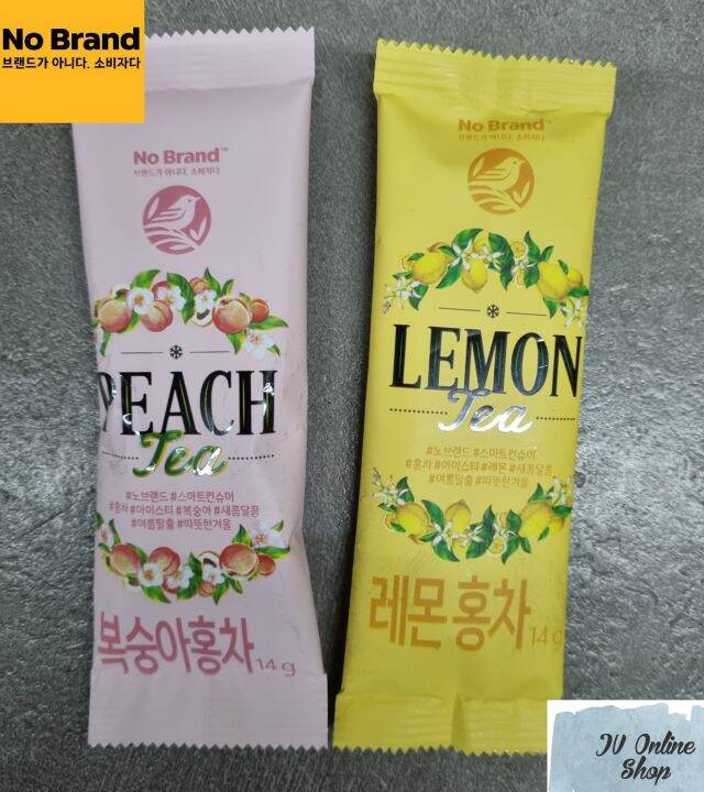 [No Brand] KOREA Authentic Lemon Tea /Peach Tea 14g | Lazada PH