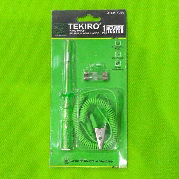 Tekiro Obeng Test Pen DC TEKIRO Auto Voltage Tester AU-VT1061 | Lazada ...