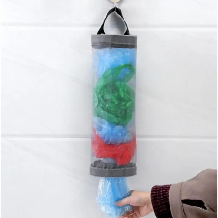 Kitchen Plastic Bag Storage Box Plastic Bag Recycling Storage Box ...