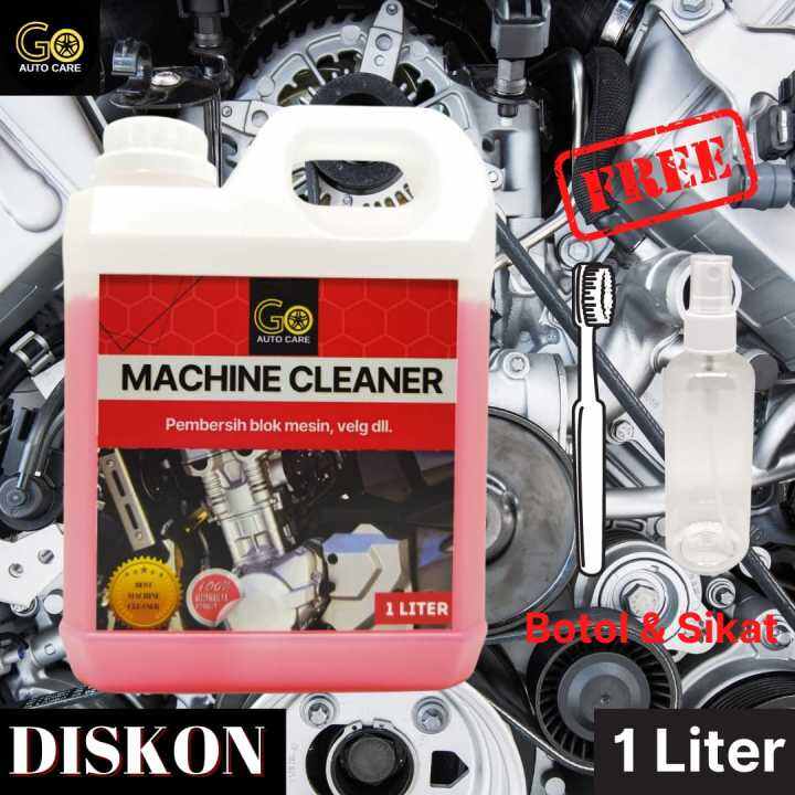 ( BISA COD ) PEMBERSIH BLOK MESIN MOTOR DAN MOBIL 1 LITER / PEMBERSIH KERAK MESIN MOTOR ...
