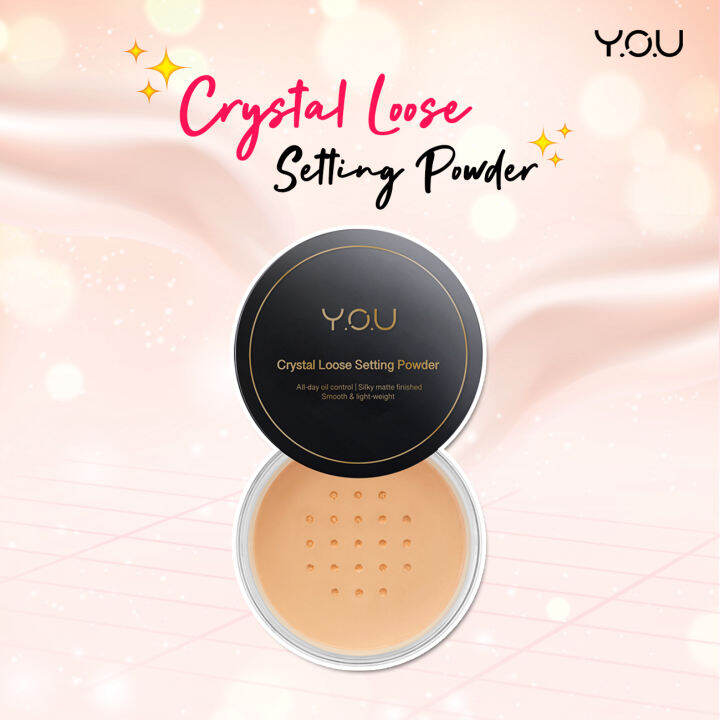 YOU Basic Collection Crystal Loose Setting powder [ Oil Control ...