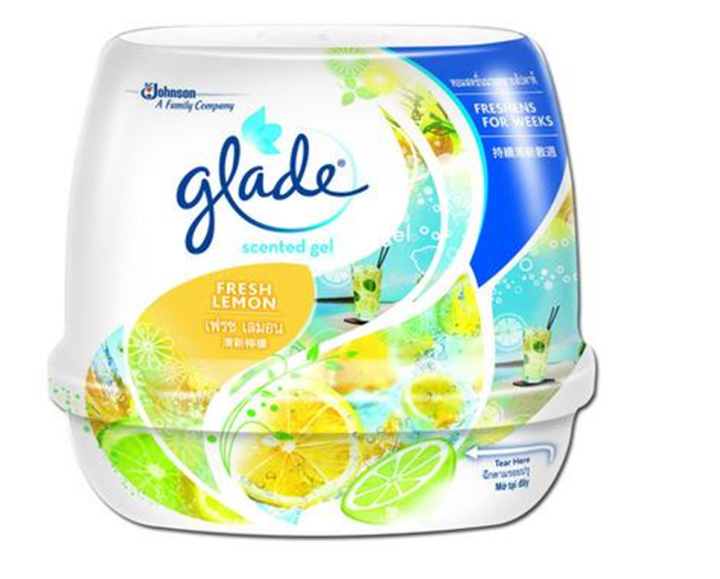 Glade Fresh Lemon Scented Gel 180g | Lazada PH