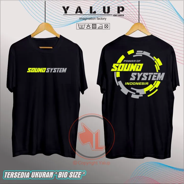BAJU SOUND SYSTEM - KAOS Audio Sound Sistem Keren | Lazada Indonesia
