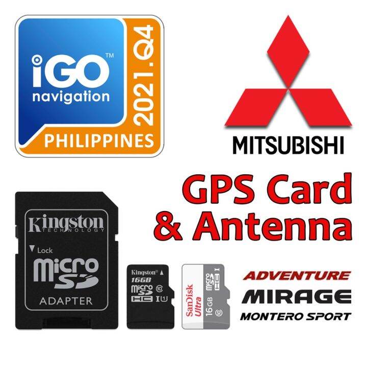 Mitsubishi Igo Gps Navigation Philippine Road Map For Adventure Mirage ...