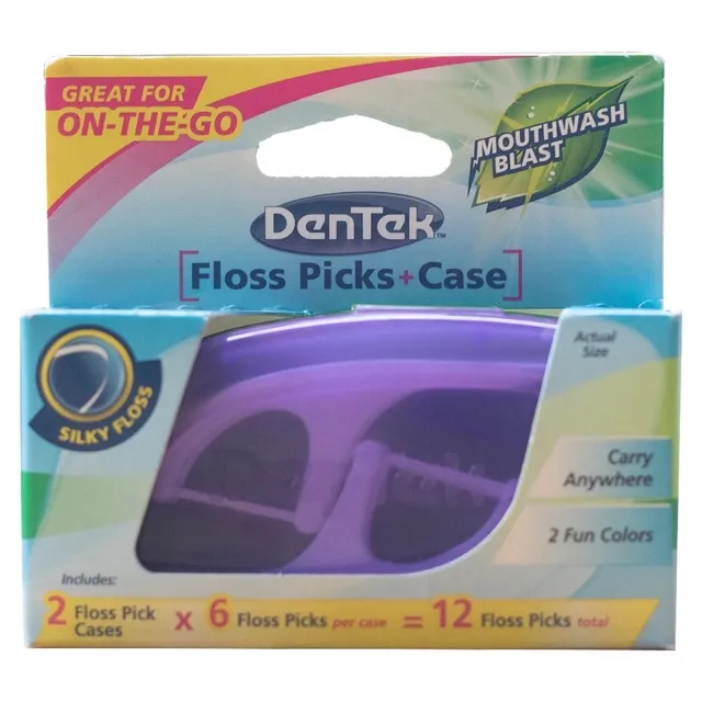 DENTEK Floss Pick With Case | Lazada PH