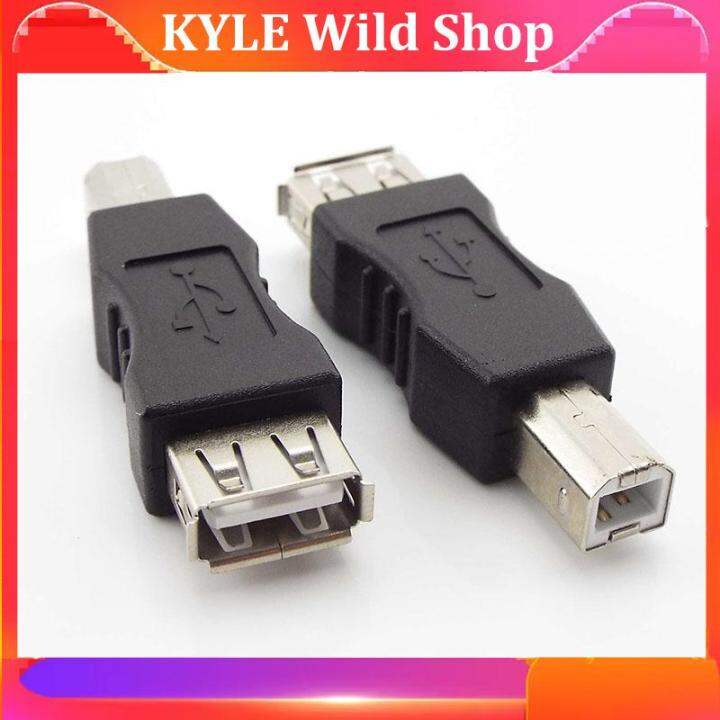 KYLE Wild Shop USB 2.0 Type A Female toType B Male Converter Connector ...
