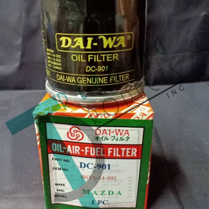 Daiwa DC 901 Oil Filter, for Mitsubishi, Mazda, Subaru | Lazada PH