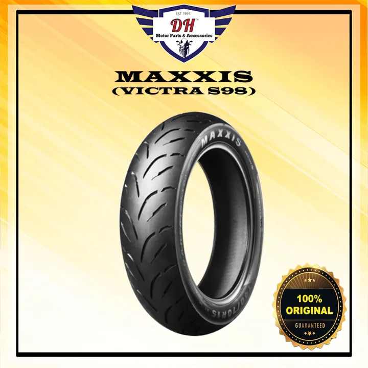 MAXXIS TYRE MOTORCYCLE SCOOTER VICTRA S98 TUBELESS TAYAR | Lazada