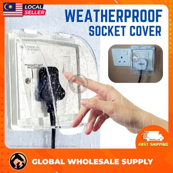 PVC-LINK Weatherproof Protective Cover Socket Enclosure For Switch ...
