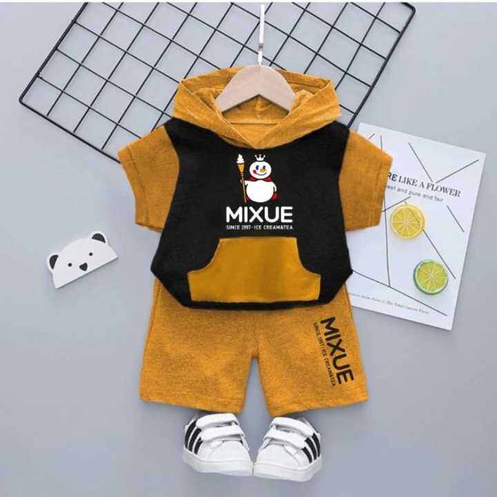 KAOS ANAK2 UNISEX/LOGO MIXUE DIGITAL SABLON | Lazada Indonesia