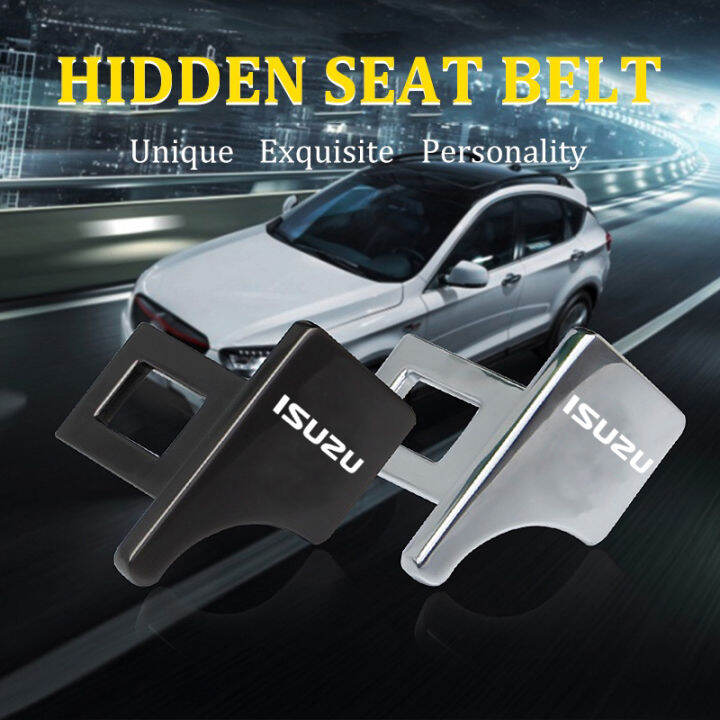 เข็มขัดนิรภัยสำหรับรถยนต์,อุปกรณ์เสริมคลิปต่อพ่วงนิรภัยหัวเสียบโลหะแข็ง ...