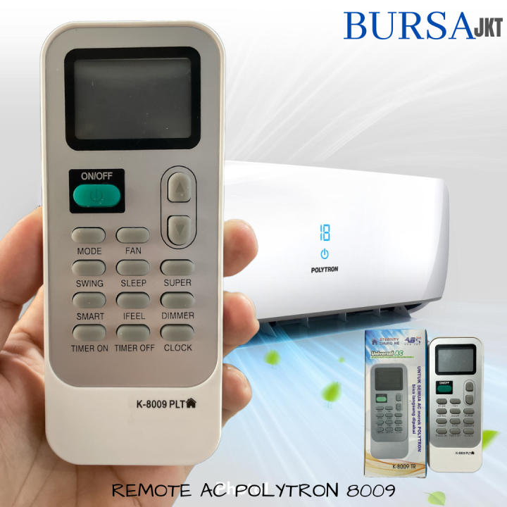 REMOTE AC POLYTRON UNIVERSAL MULTI SPLIT INVERTER LOW WATT K8009TR ...