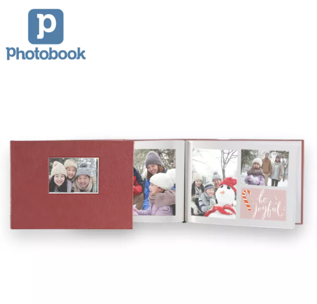 11x8.5 Medium Landscape Debossed Hardcover Photobook, 40 pages [e ...