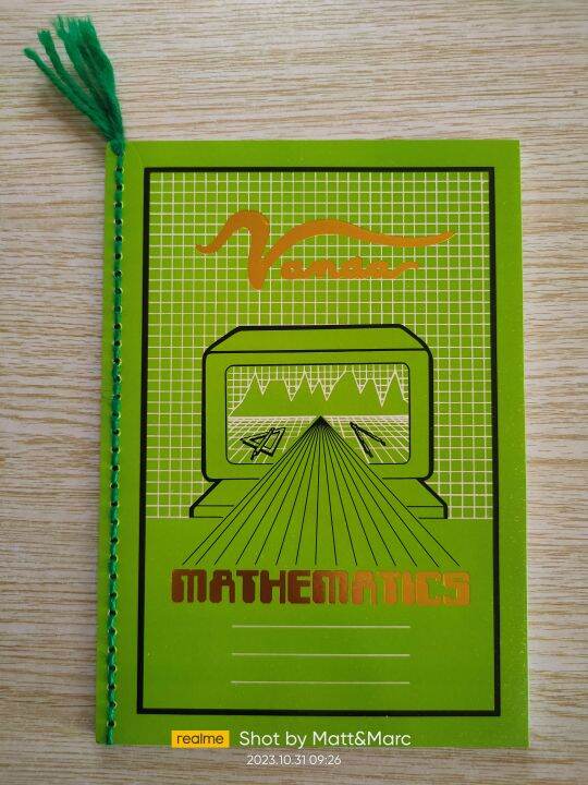Vanda Mathematics notebook with yarn 80 leaves | Lazada PH