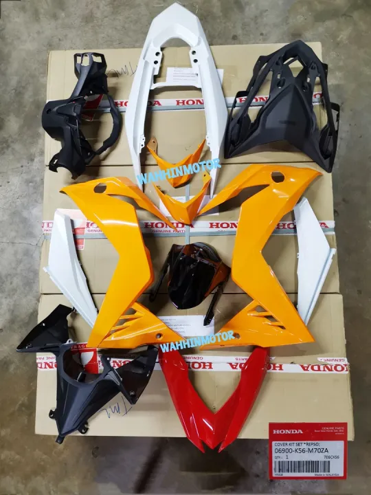 HONDA RS150 RS 150 V1 V2 V3 REPSOL SERIES BODY COVERSET COVER SET ORI ...