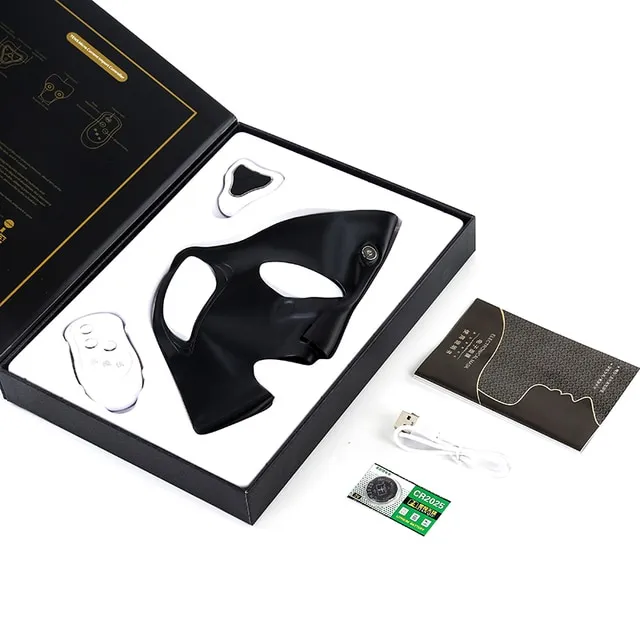 Electronic Mask Microcurrents for Face Lift Skin Whiten Reusable ...