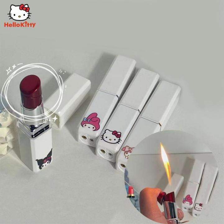 Sanrio Ins My Melody Kuromi Lighter Style Lipstick Lighter Lighter ...
