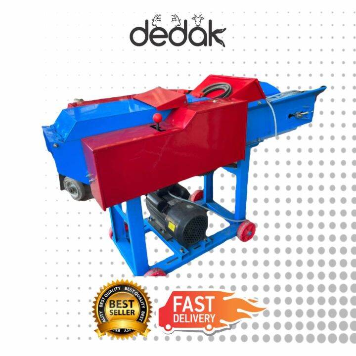 [Heavy Duty Grass Chopper] MACHINE CHOPPER ELEKTRIK WITH CONVEYOR/MESIN ...