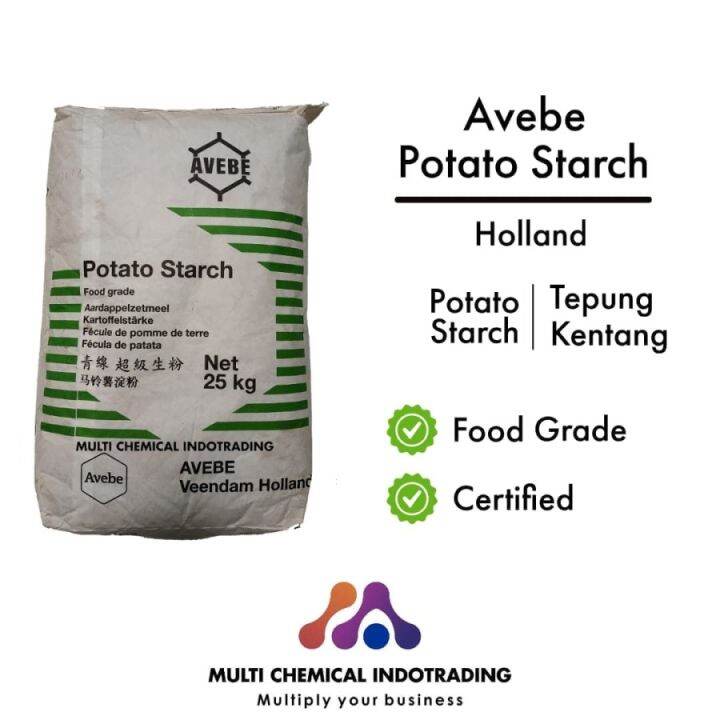 AVEBE POTATO STARCH ex. HOLLAND. FOOD GRADE. || 500 GR | Lazada Indonesia
