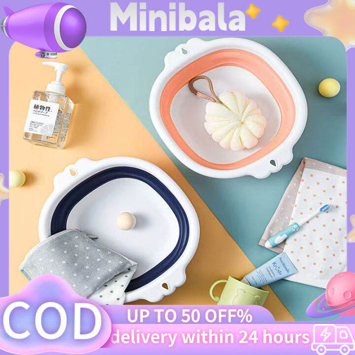 Minnibala Collapsible Basin Portable Basin Home Indoor Outdoor Portable ...