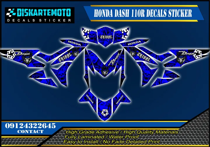 Honda Wave Dash 110r Decals | Lazada PH