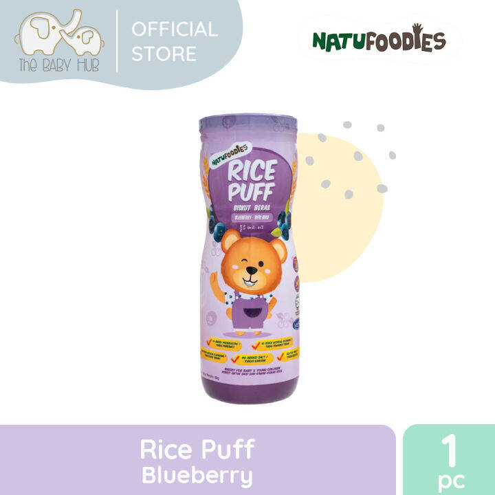 Natufoodies Rice Puff 8m+ | Lazada PH