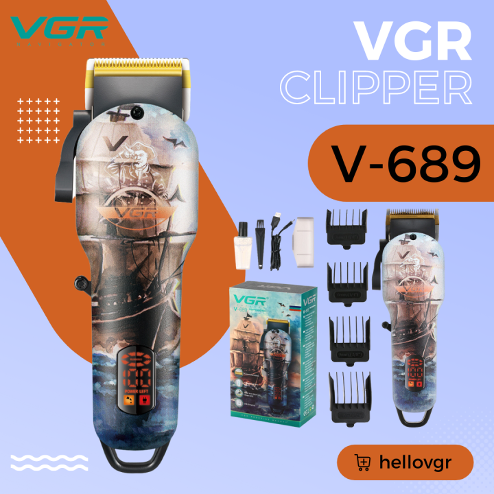 ปัตตาเลี่ยนแบบไร้สาย VGR รุ่น V-689 (สินค้าพร้อมส่ง) | Lazada.co.th