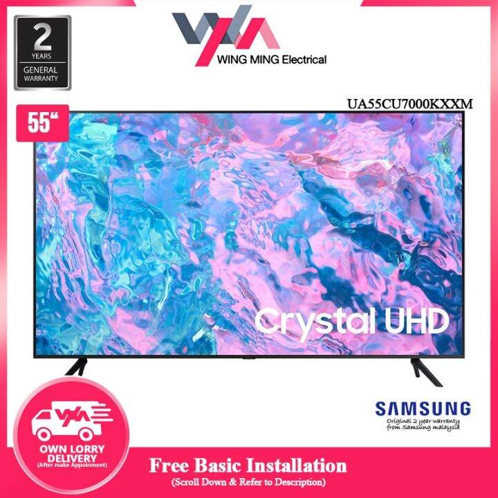 [Free Installation within Klang Valley Area] Samsung CU7000 50 Inch 4K ...