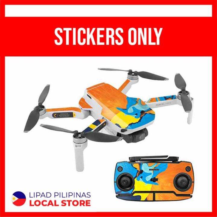 DJI Mavic Mini 1 SE Stickers PVC Decals RC Drone Body Wrap Protector ...