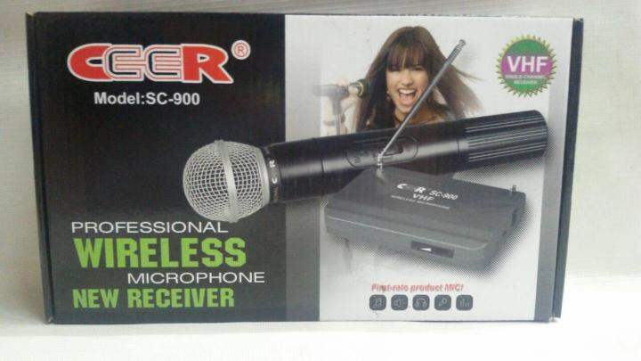 CEER SC-900 Single Wireless Microphone VHF | Lazada PH
