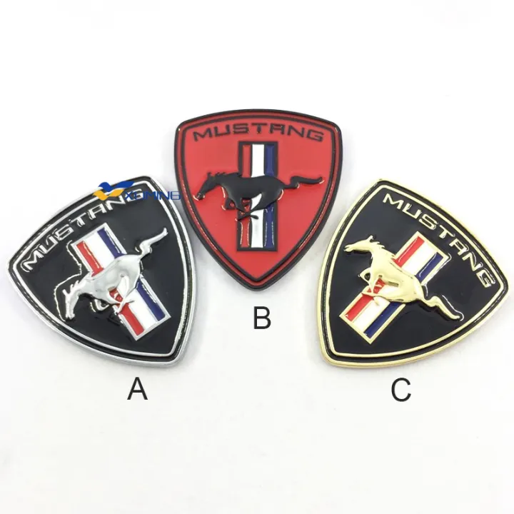 1 x Metal Mustang Horse Emblem Badge Sticker Ford Mustang | Lazada